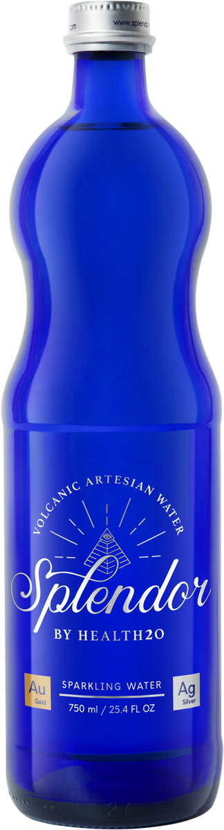 Sparkling Volcanic Water with Gold & Silver — 750ML – Splendor